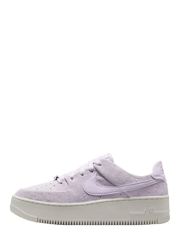 Nike Force 1 Sage Low Sneakers - Barely Grape/sail/barely Grape