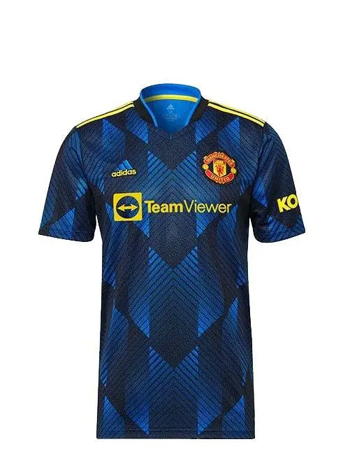 Adidas Manchester United 21/22 Third Jersey - Glow Blue