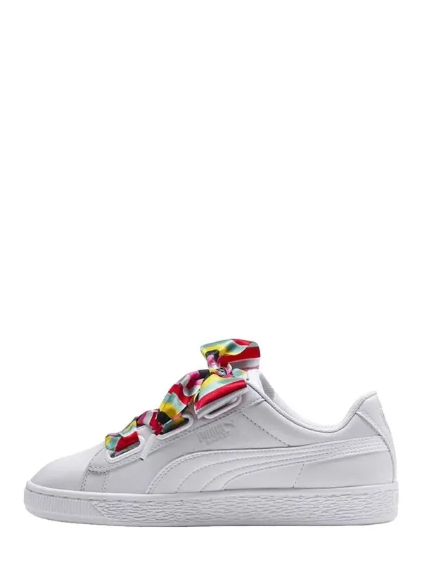 PUMA Basket Heart Generation Hustle Sneakers - White
