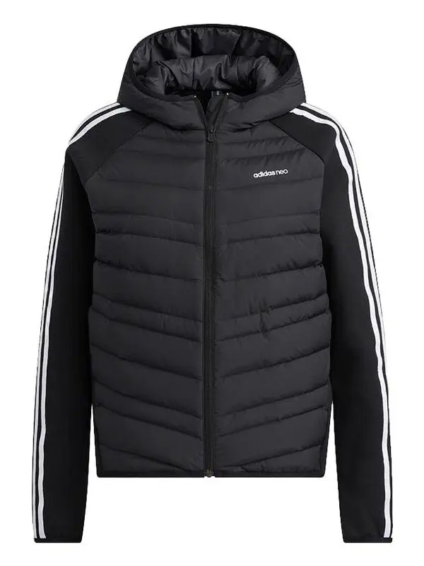 Adidas Icon 3-stripes Padded Jacket - Black