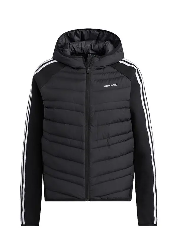 Adidas Icon 3-stripes Dly Down Jacket - Black
