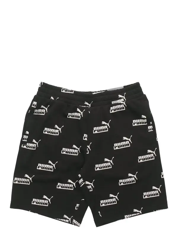 PUMA Amplified 9" Short Black White - Black/white