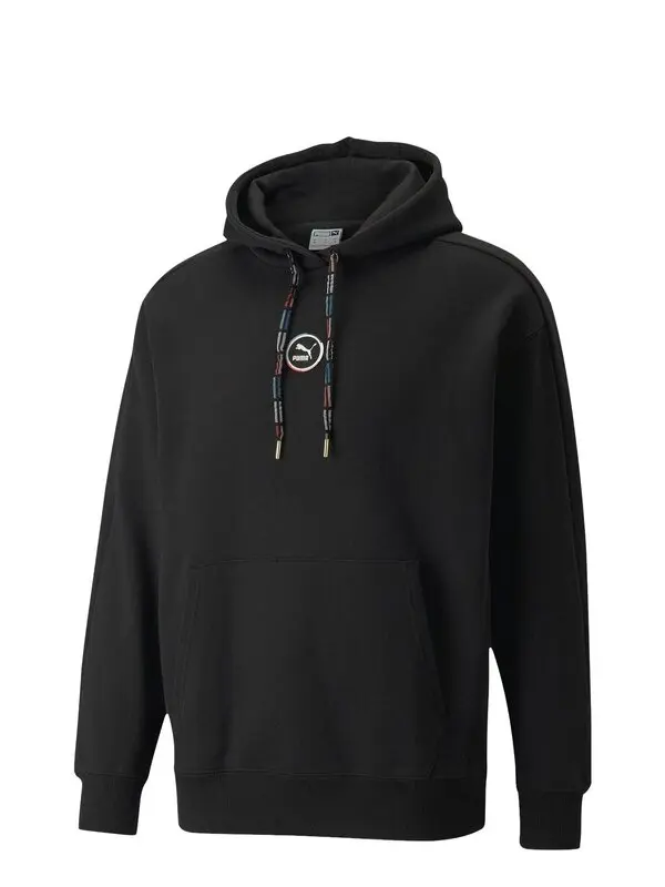 PUMA Circle Logo Hoodie - Black