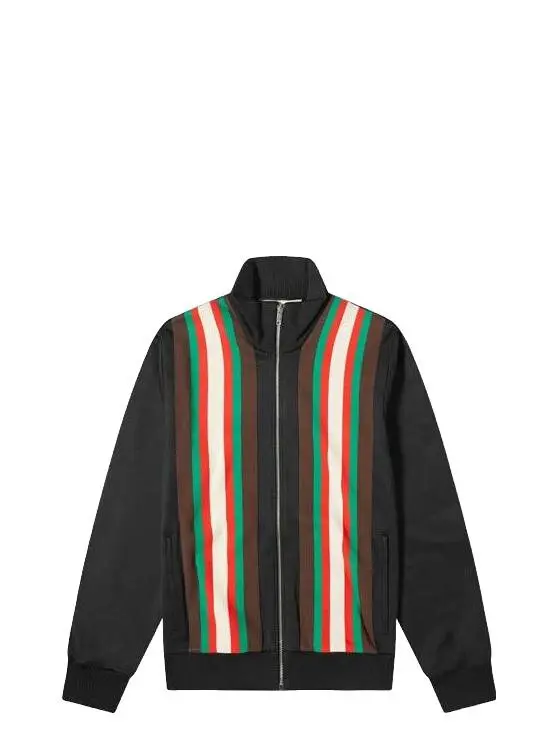 Gucci Vintage Plain Knit Zip-up Jacket For - Black