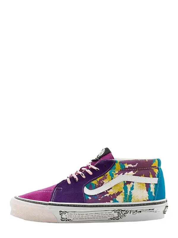 VANS Aries X Og Sk8-mid Lx 'weed Bright' Sneakers - Multi-color