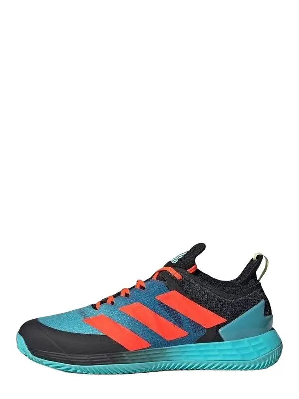 Adidas Adizero Ubersonic 4 Clay Court Tennis Shoe - Black/blue/red