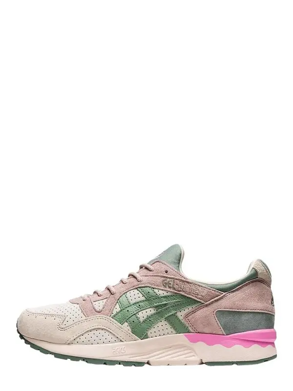 Asics Gel Lyte 5 "spring In Japan Slate" Low Top Sneakers - Gray/green