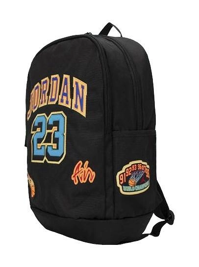 JORDAN Patch Backpack - Black