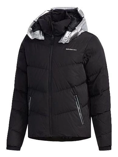 Adidas Puffer Down Jacket - Black