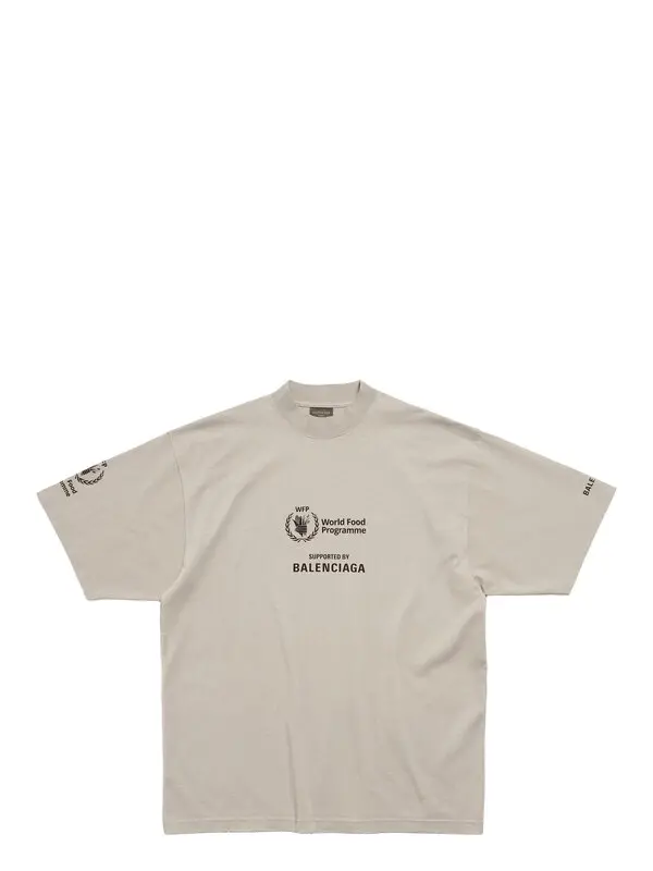 Balenciaga Wfp T-shirt 'grey Black - Grey/black