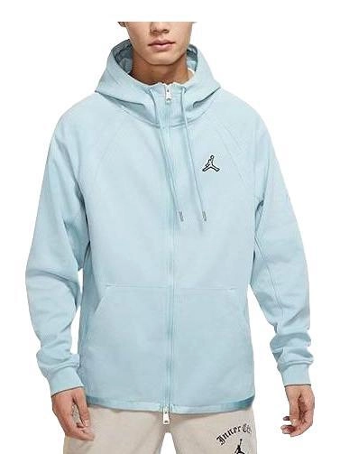 JORDAN Essentials Solid Color Logo Hooded Jacket - Multi-color