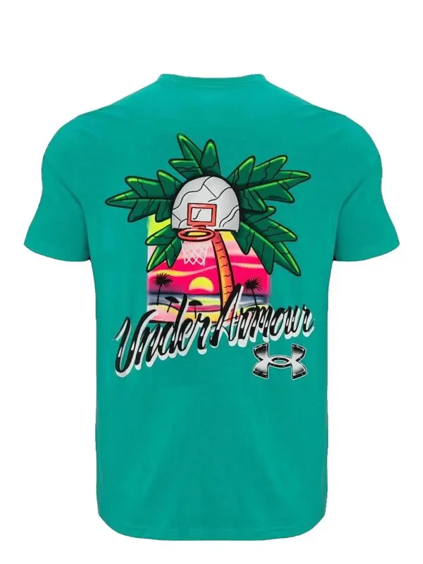 Under Armour Summer Hoops Tee - Green