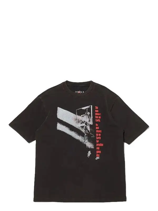 JORDAN Flight Basketball T-shirt - Black