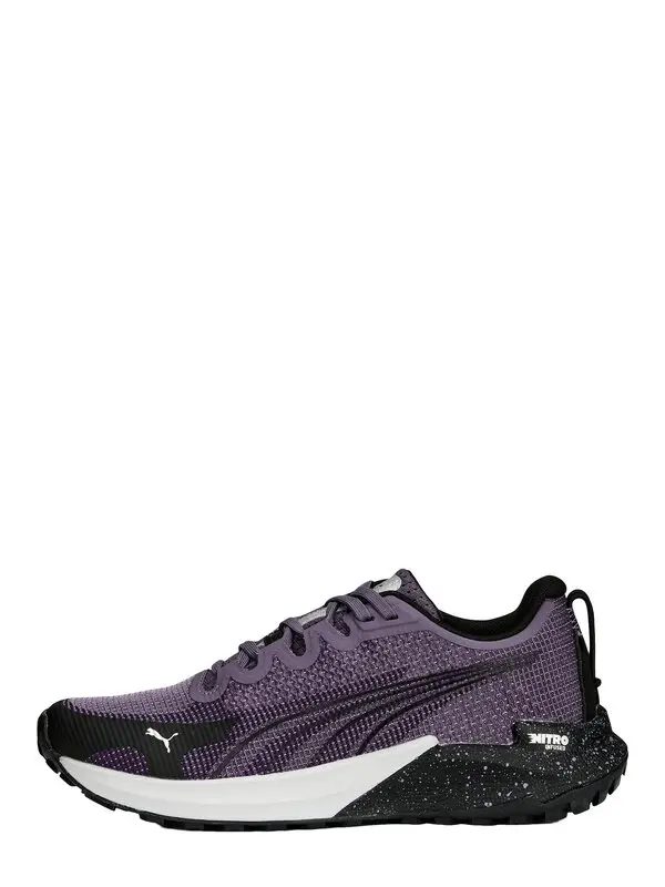 PUMA Fast-trac Nitro Low Top Athletic Sneakers - Purple