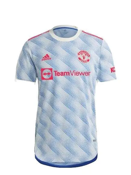 Adidas Manchester United 21/22 Authentic Jersey - Cloud White