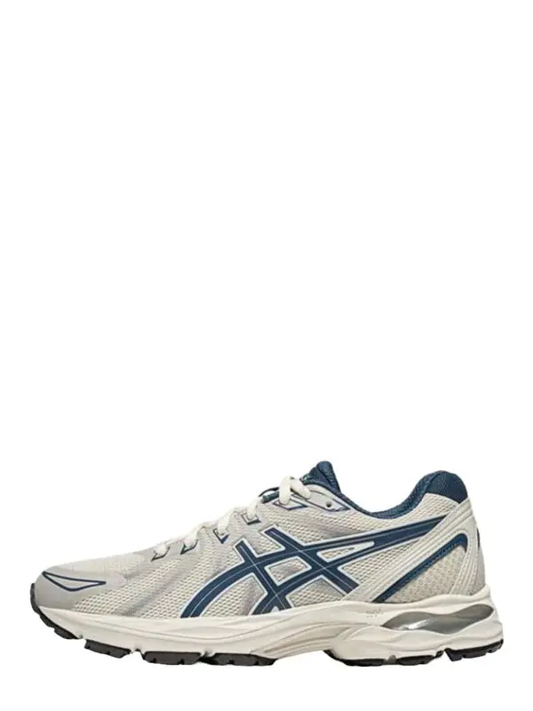 Asics Gel-flux Cn "beige Navy" Athletic Sneakers - Beige/navy.white