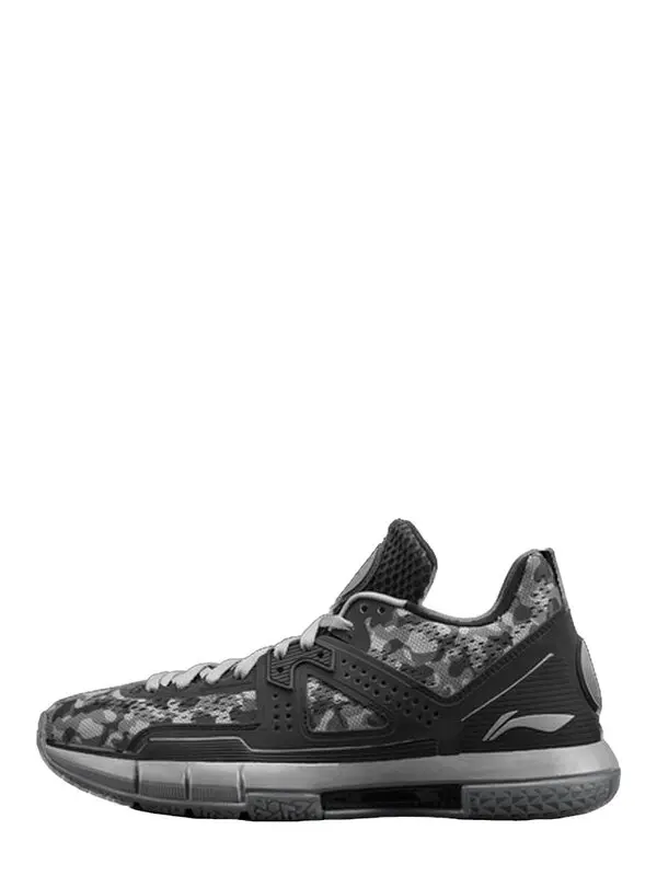 LI-NING Way Of Wade 5 Athletic Sneakers - Black/grey