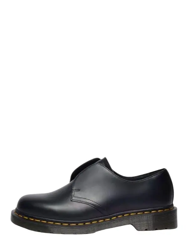 Dr. Martens 1461 Laceless Smooth Slip On - Black