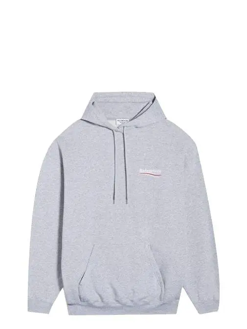 Balenciaga Political Campaign Hoodie - Grey