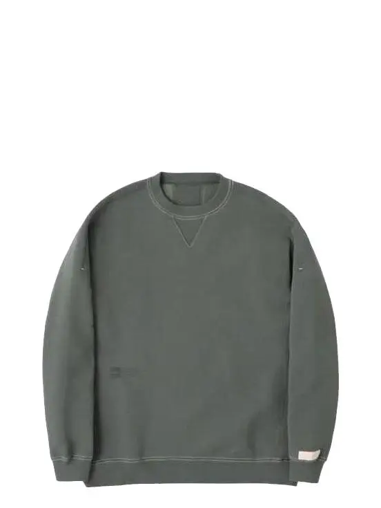 NEW BALANCE Sweat Crew - Grey/green