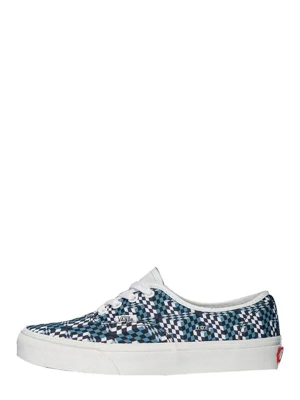 VANS Doe X Authentic "blue White" Sneakers - Blue/white