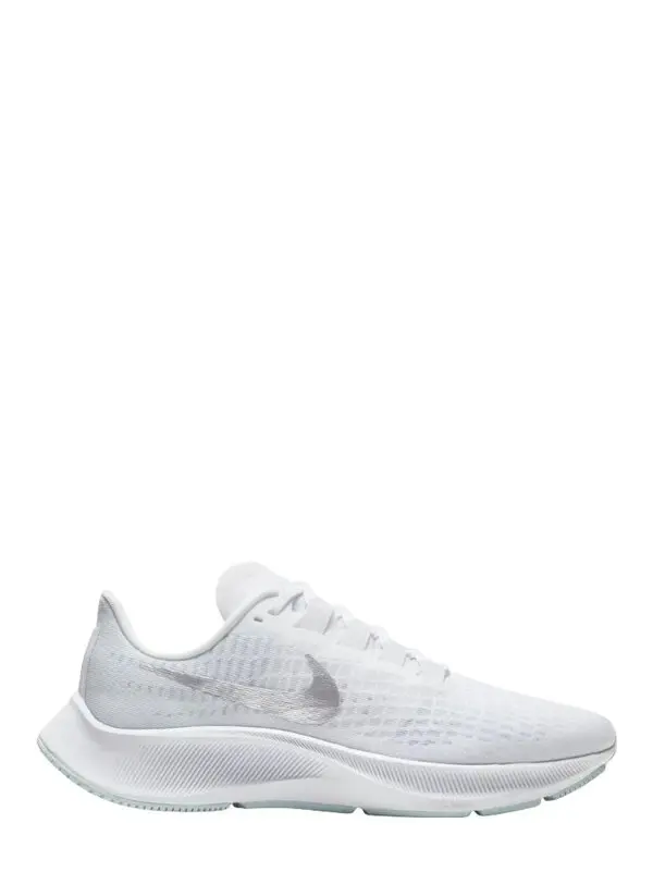Nike Zoom Pegasus 37 Athletic Sneakers - White/silver