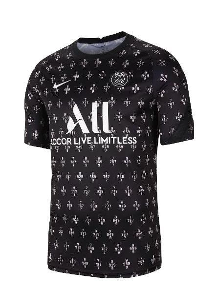Nike Paris Saint-germain "accor Live Limitless" Dri-fit Jersey - Black