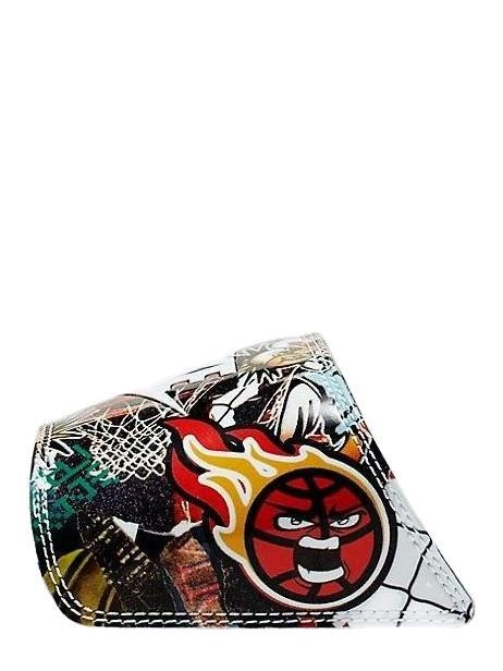 Nike Benassi Jdi Print Slide "china Hoop Dreams - White