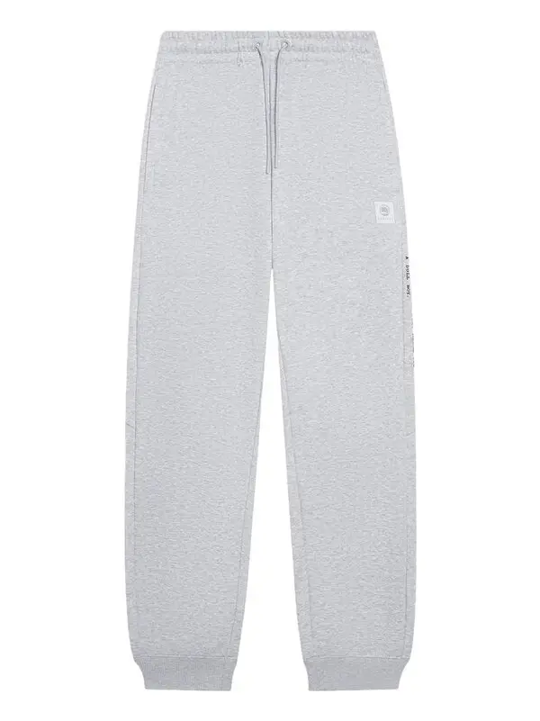 LI-NING Badfive Graphic Joggers Sweatpants 'light Grey - Light Grey/black