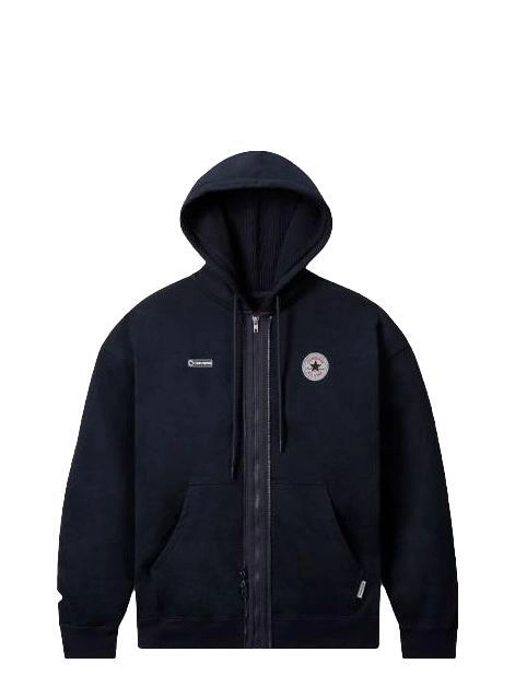CONVERSE X Thisisneverthat Utility Fleece Zip-up Hoodie - Navy