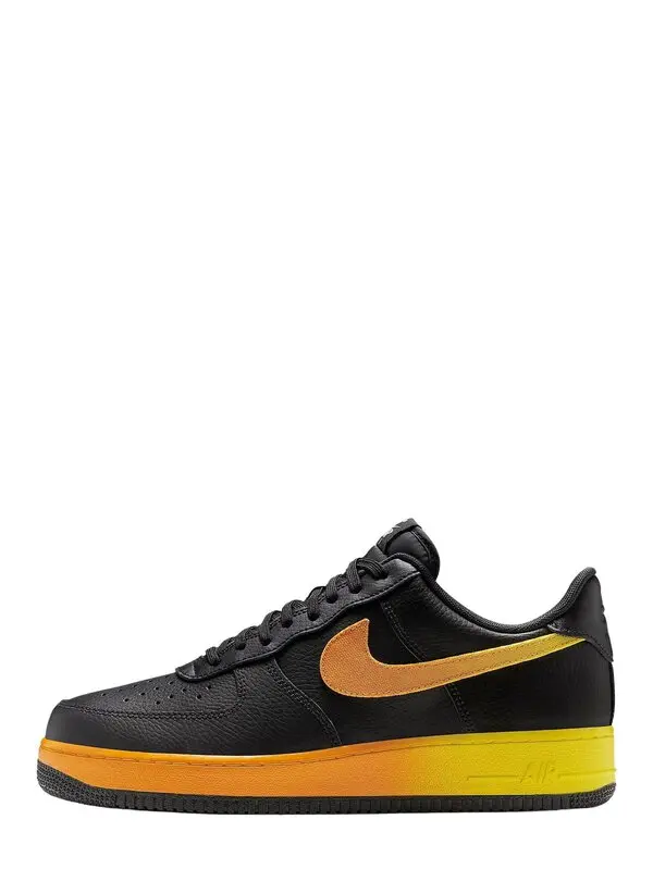 Nike Force 1 Low '07 Lv8 "orange Peel" Sneakers - Black