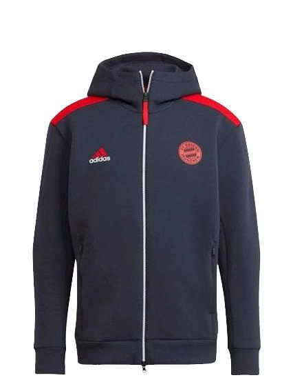 Adidas Fc Bayern Munich Training Hoodie - Dark Blue