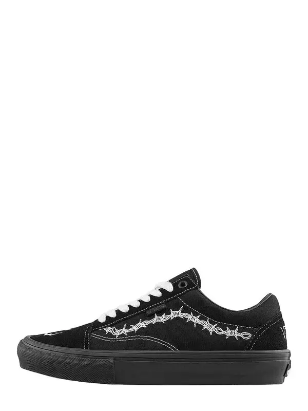 VANS Skate Old Skool Classic Skateboarding Shoes - Black