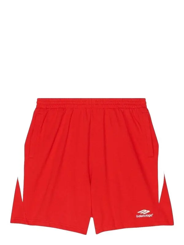 Balenciaga 3b Sports Icon Short - Red