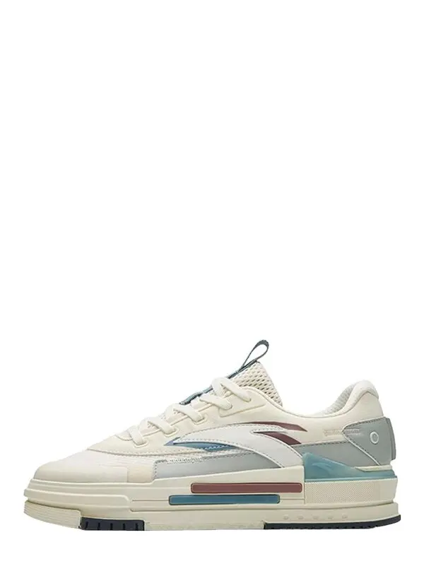 ANTA Lifestyle Series Sneakers 'lightweight Breathable - White/grey