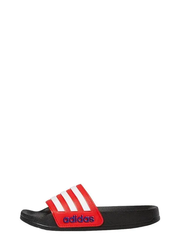 Adidas Adilette Slides - Red/white/blue
