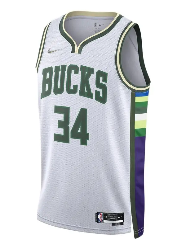 Nike Dri-fit Nba Milwaukee Bucks Giannis Antetokounmpo Jersey - Default Color