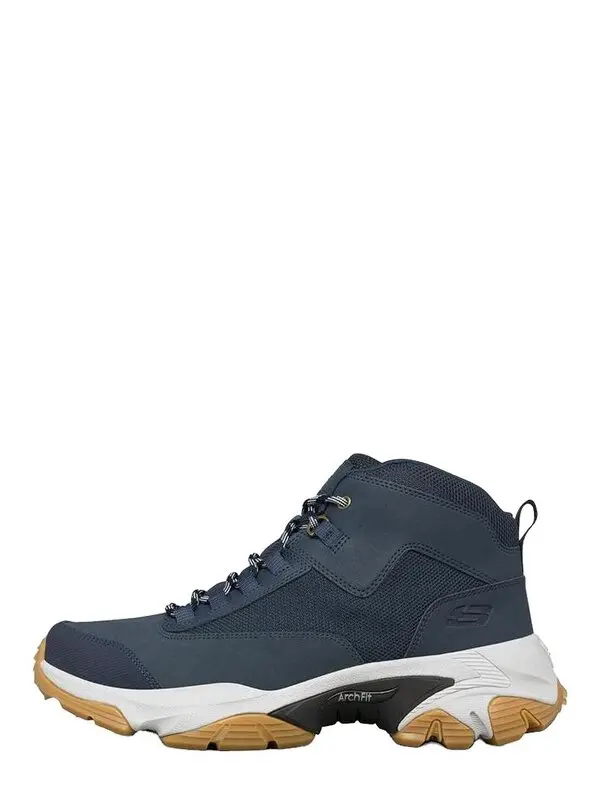 Sketchers D'lites Arch Fit Phantom High Top Sneakers - Blue