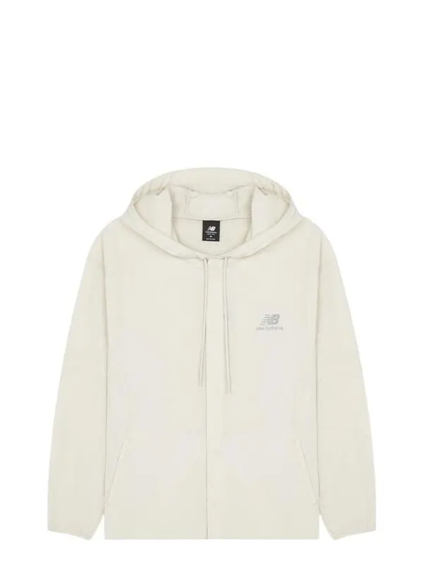 NEW BALANCE Logo Print Casual Jacket - White