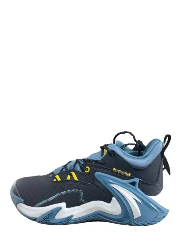 ANTA Fleeced Basketball Series Sneakers - Navy/blue/white