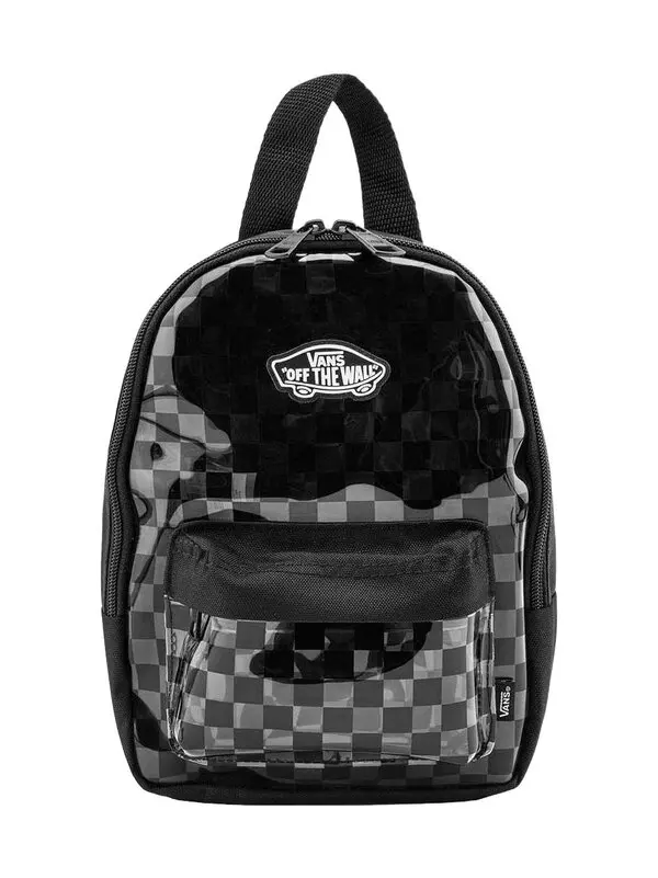VANS Check Me Out Mini Backpack - Black/grey