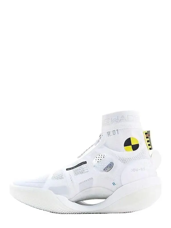 LI-NING Way Of Wade 9 Infinity "stop" Sneakers - White/yellow/black