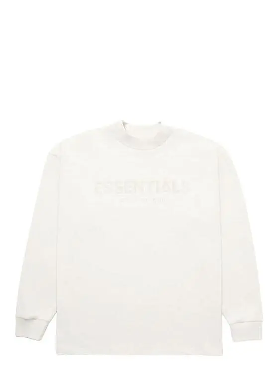 Fear Of God Fw21 Innersect Long Sleeve Logo Tee 'greige - Beige/grey