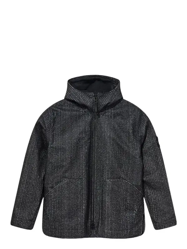 Stone Island Needle Punched Reflective Jacket - Grey