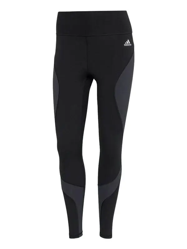 Adidas Training Essentials Hiit Colourblock 7/8 Leggings - Black
