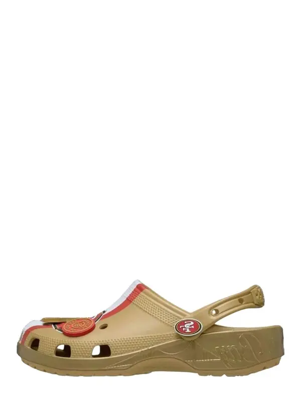 CROCS X Nfl Classic Clogs "san Francisco 49ers - Gold/red