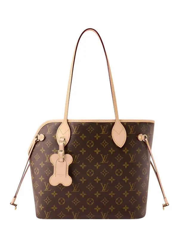 LOUIS VUITTON Neverfull Monogram Tote Bag - Brown