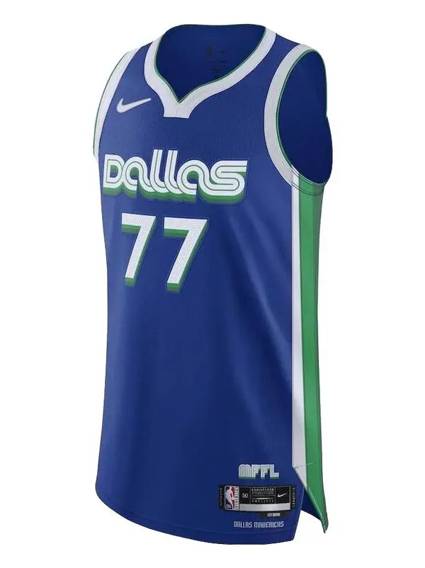 Nike Authentic Dallas Mavericks Basketball Jersey Doncic #77 - Default Colorway