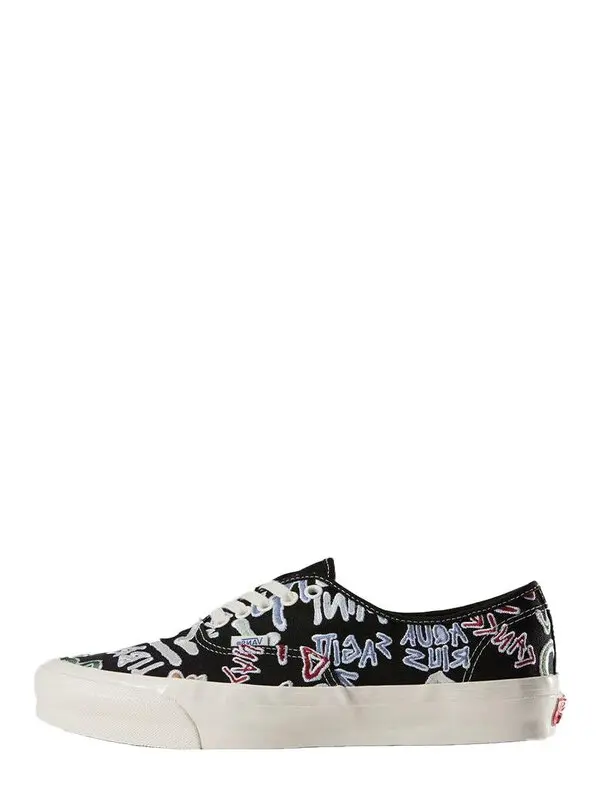 VANS Og Authentic Lx 'zodiac Pack' With Embroidered Graphic Print - Black