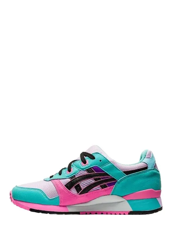 Asics Gel Lyte 3 "dragon Fruit" Athletic Sneakers - Black/green/pink